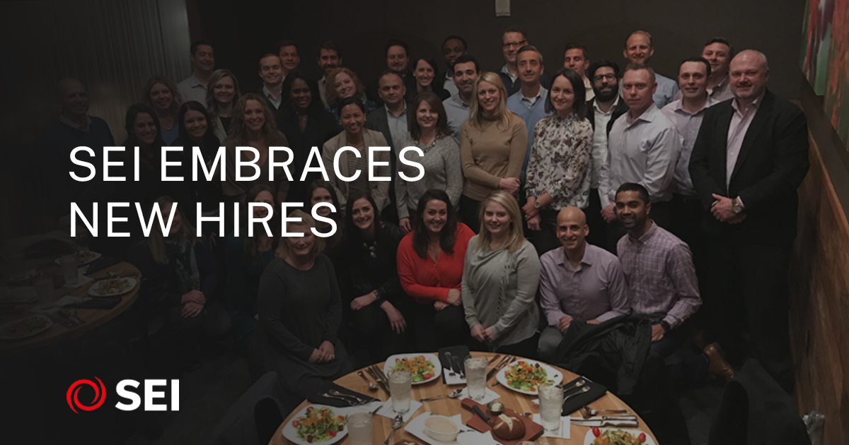 SEI | Insights | SEI Embraces New Hires