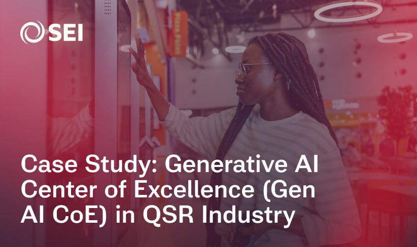 Generative AI Center of Excellence (Gen AI CoE) in QSR Industry